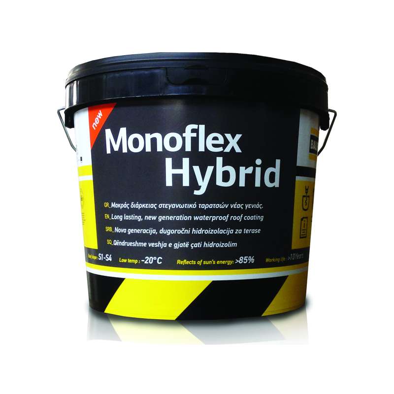 Υβριδικό Ελαστομερές Στεγανωτικό Ταρατσών Bauer Monoflex NanoHybrid ...